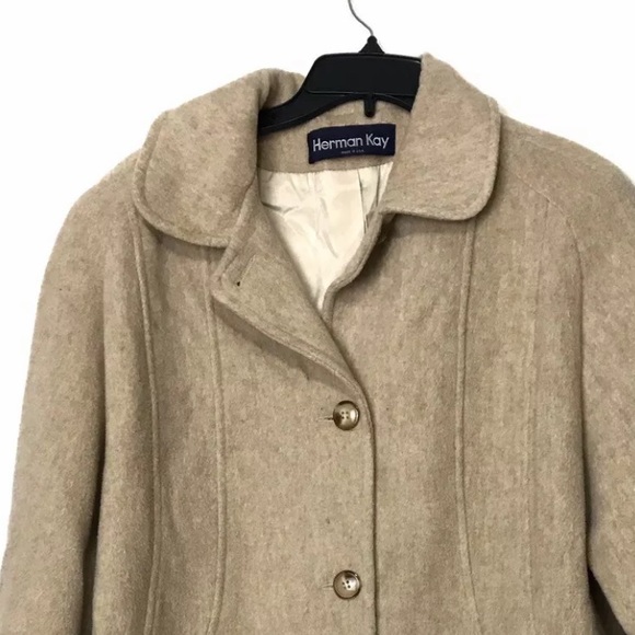 Herman Kay | Jackets & Coats | Vintage Herman Kay Womens A Line Wool ...